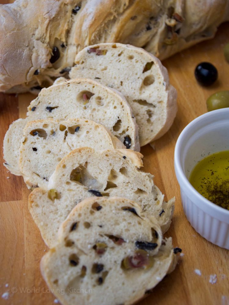 Homemade Olive Bread – World Loving Kitchen