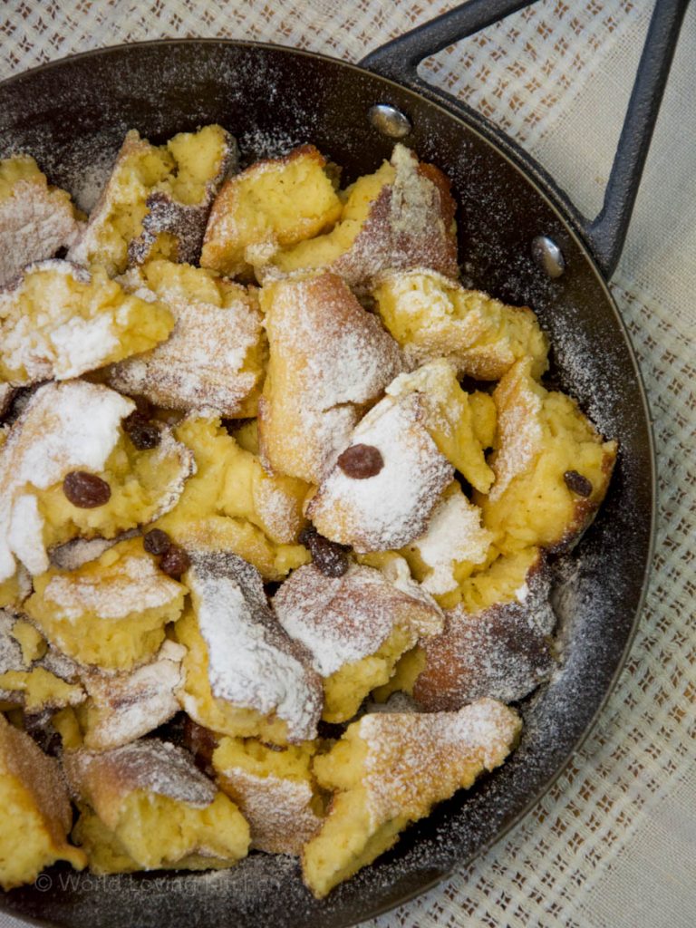 Traditional Austrian Kaiserschmarrn | Sweet & Fluffy Shredded Pancake ...