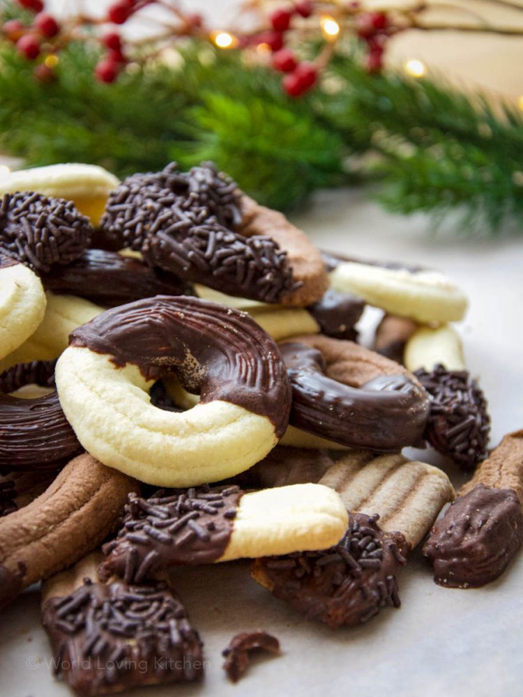 German ‘Spritzgebäck’ | Shortbread Cookies – World Loving Kitchen