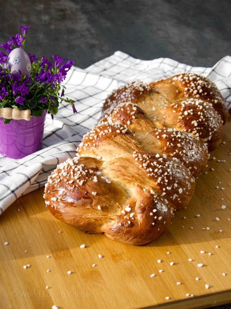 Traditional German Braided Easter Bread | Hefezopf – World Loving Kitchen