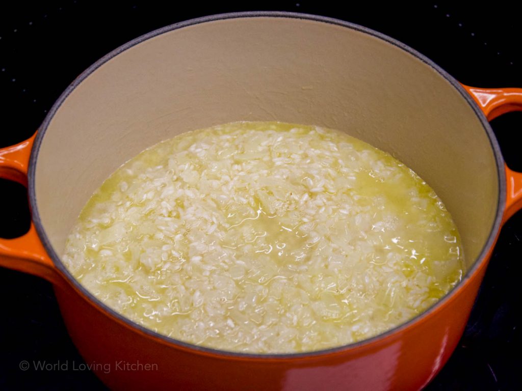 White Wine Risotto with Balsamic-Glazed Radicchio – World Loving Kitchen