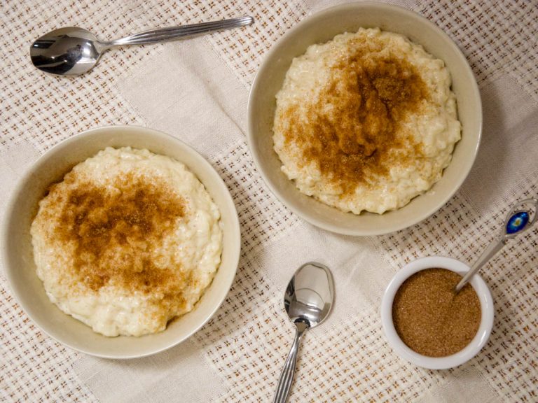 Milchreis mit Zucker & Zimt – World Loving Kitchen