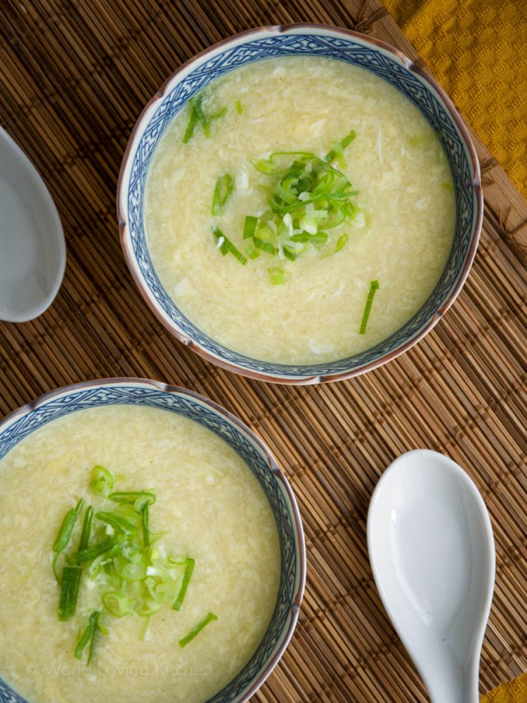 Chinese Egg Drop Soup | Dàn Huā Tāng 蛋花汤 – World Loving Kitchen