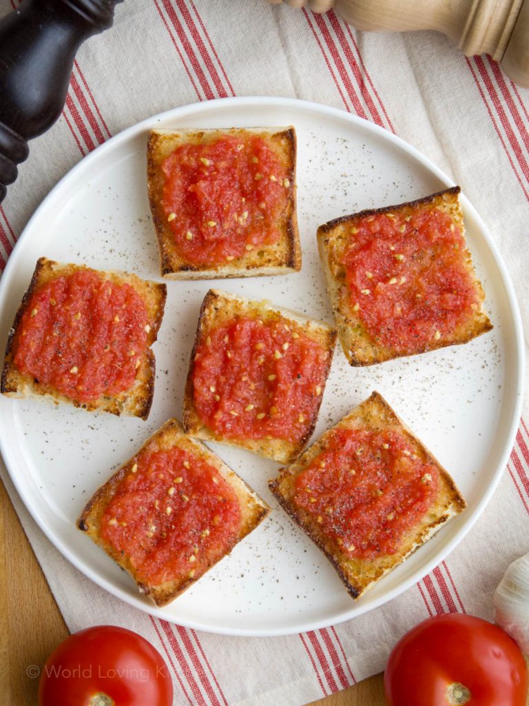 Pan con Tomate | Spanisches Tomatenbrot – World Loving Kitchen
