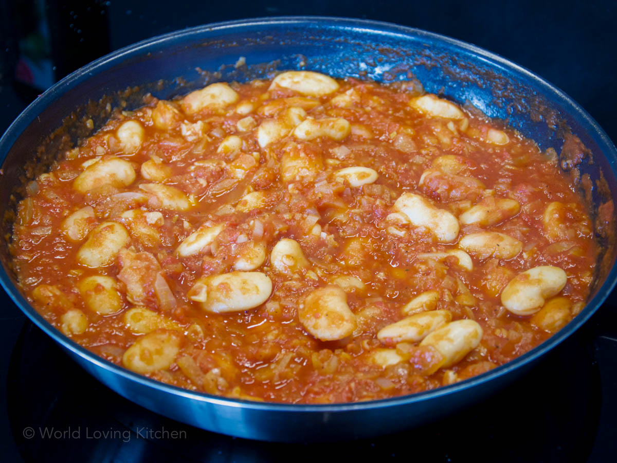Alubias Garrafón con Pimientos del Piquillo | Spanish Butter Beans with ...