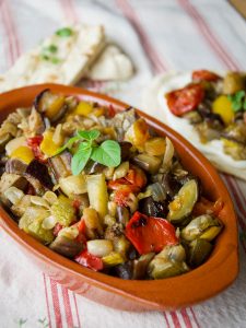 Traditional Greek Briam | Delicious Mediterranean Oven-Roasted ...