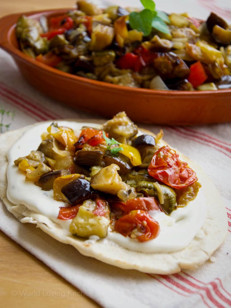 Traditional Greek Briam | Delicious Mediterranean Oven-Roasted ...