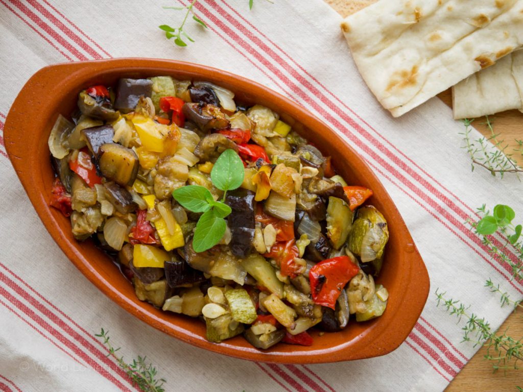 Traditional Greek Briam | Delicious Mediterranean Oven-Roasted ...