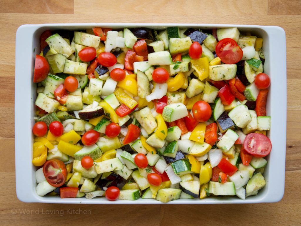 Traditional Greek Briam | Delicious Mediterranean Oven-Roasted ...