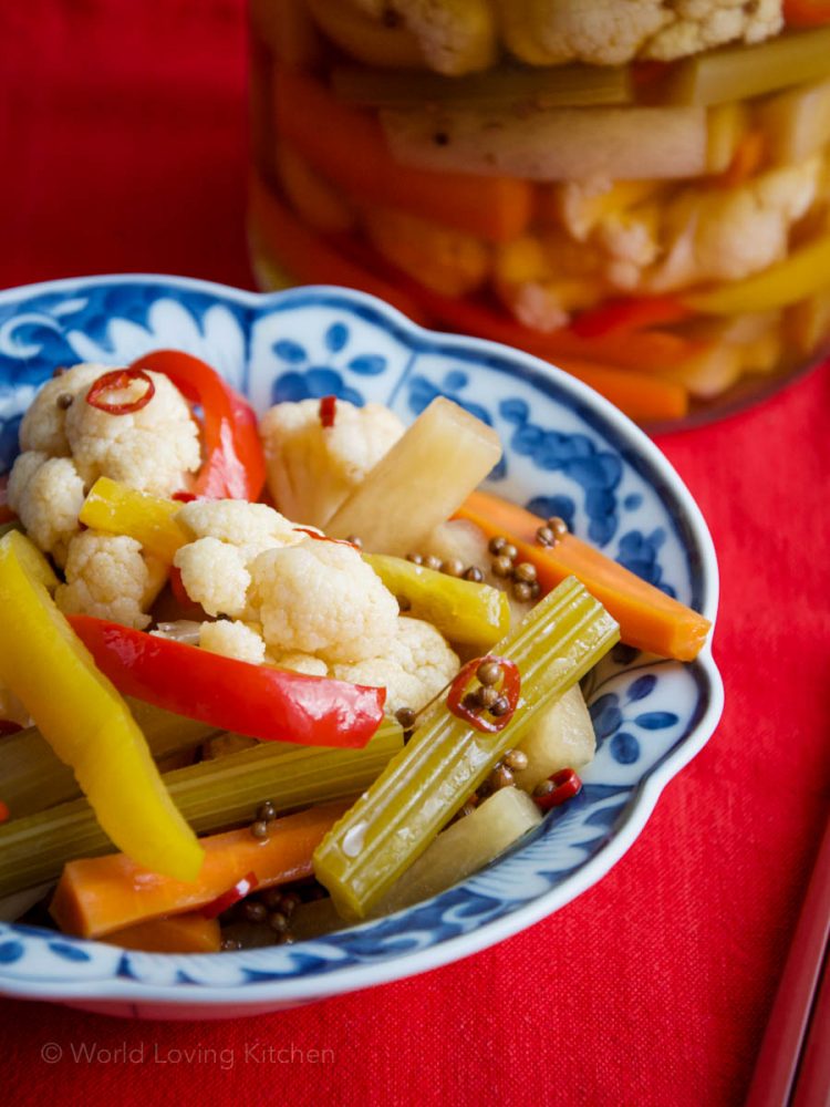 Easy Chinese Pickled Vegetables Recipe – World Loving Kitchen