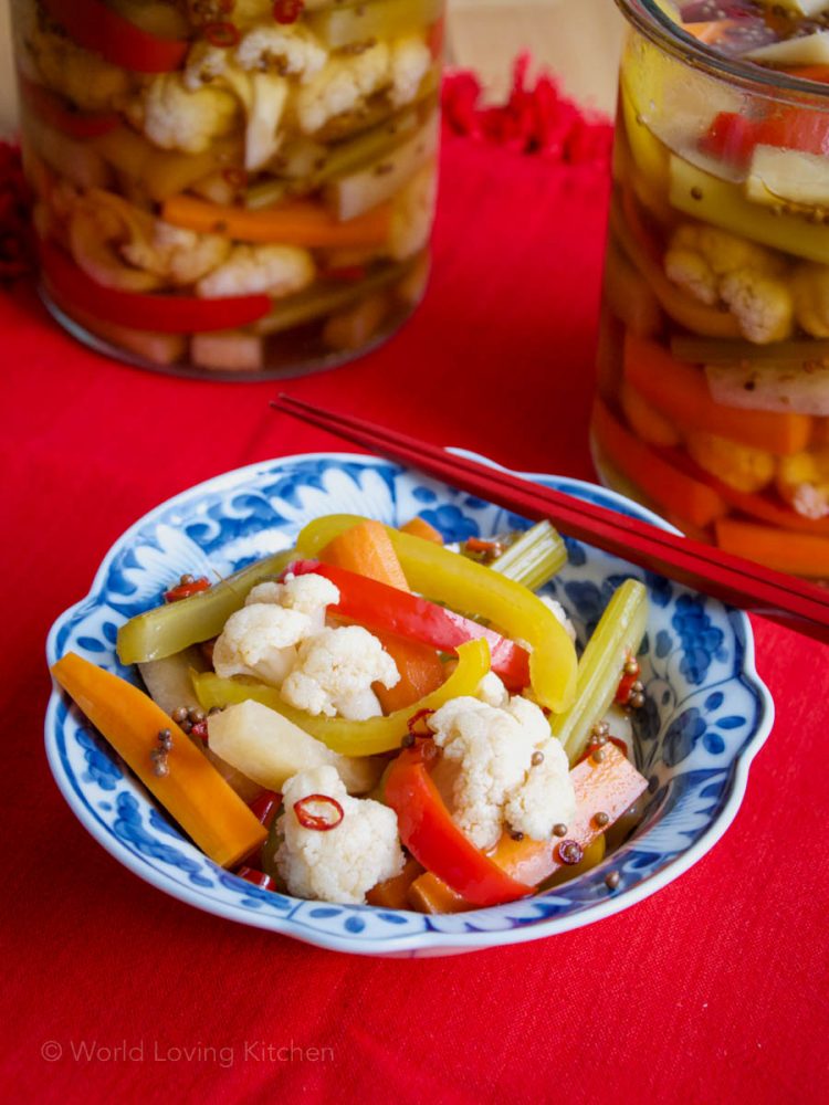 Easy Chinese Pickled Vegetables Recipe – World Loving Kitchen