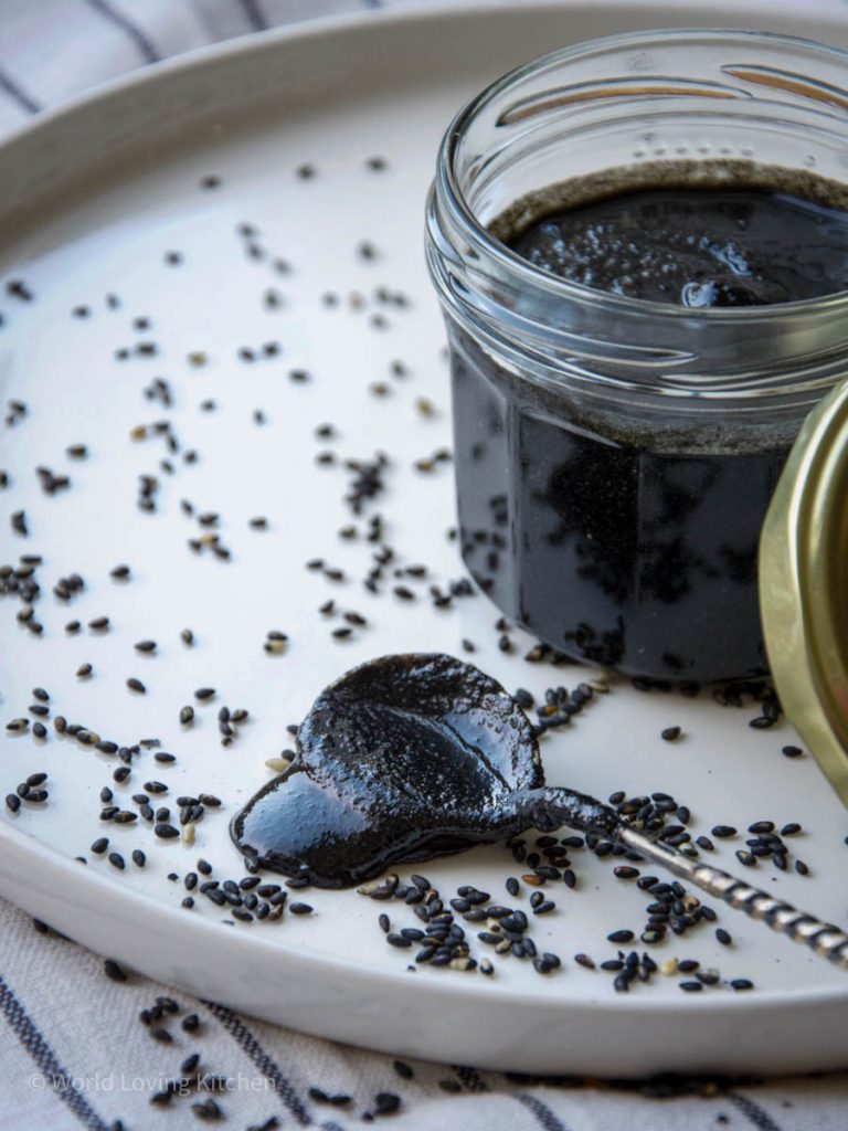 Japanese Sweet Black Sesame Paste | Kuro Neri Goma 黒練りごま – World Loving ...