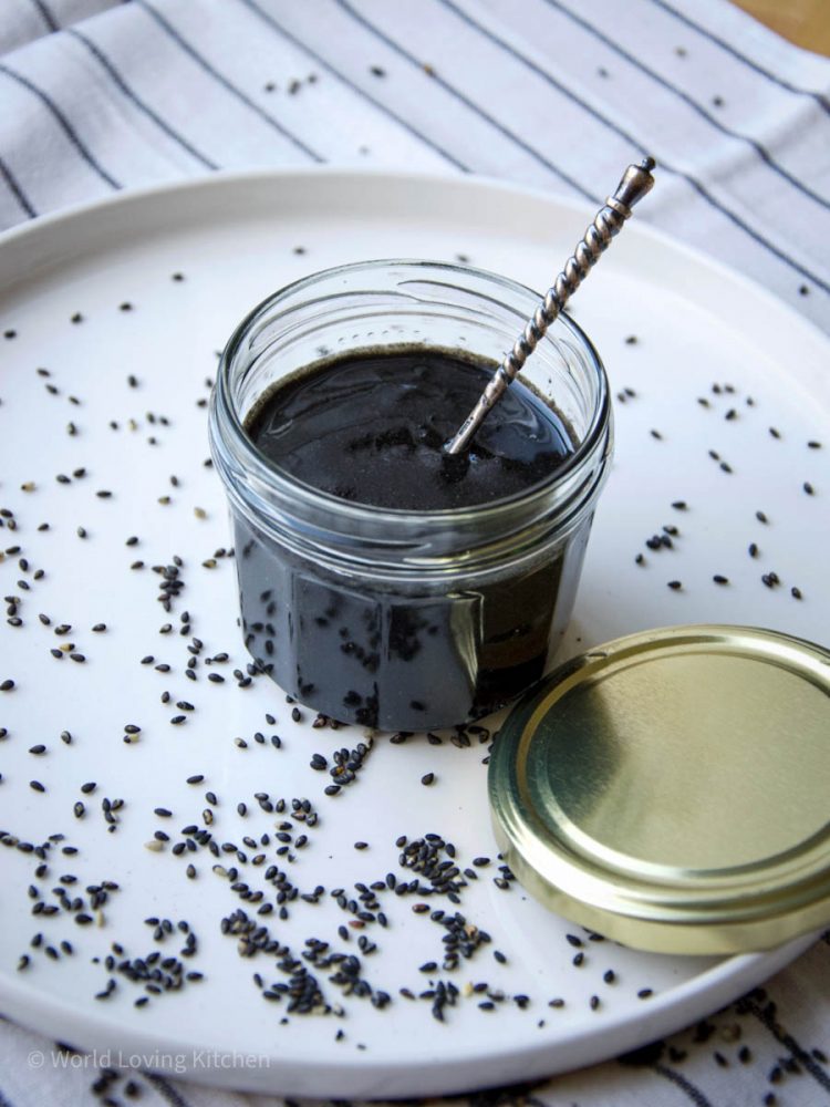 Japanese Sweet Black Sesame Paste | Kuro Neri Goma 黒練りごま – World Loving ...
