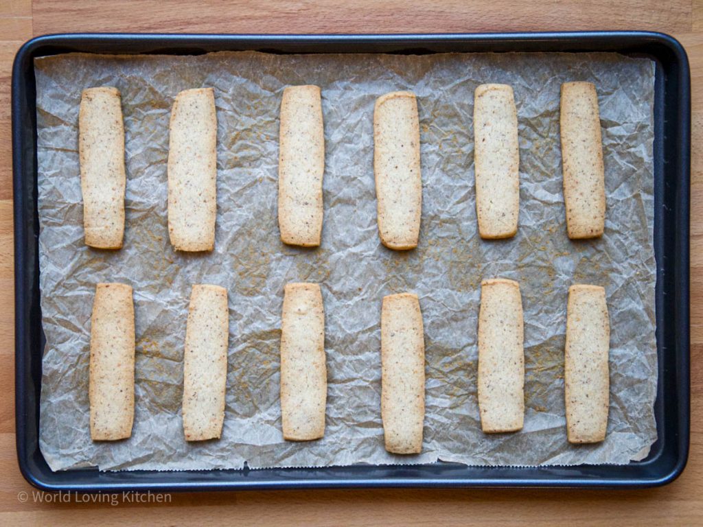 Hazelnut Sticks – Buttery Shortbread Cookies with a Delicious Chocolate ...