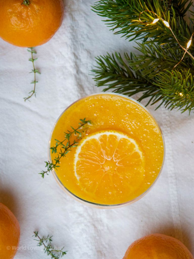 Clementine Champagne Cocktail – World Loving Kitchen