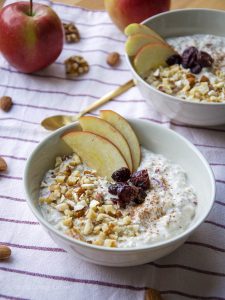 Classic Bircher Muesli – Swiss Oatmeal with Apples & Nuts – World ...